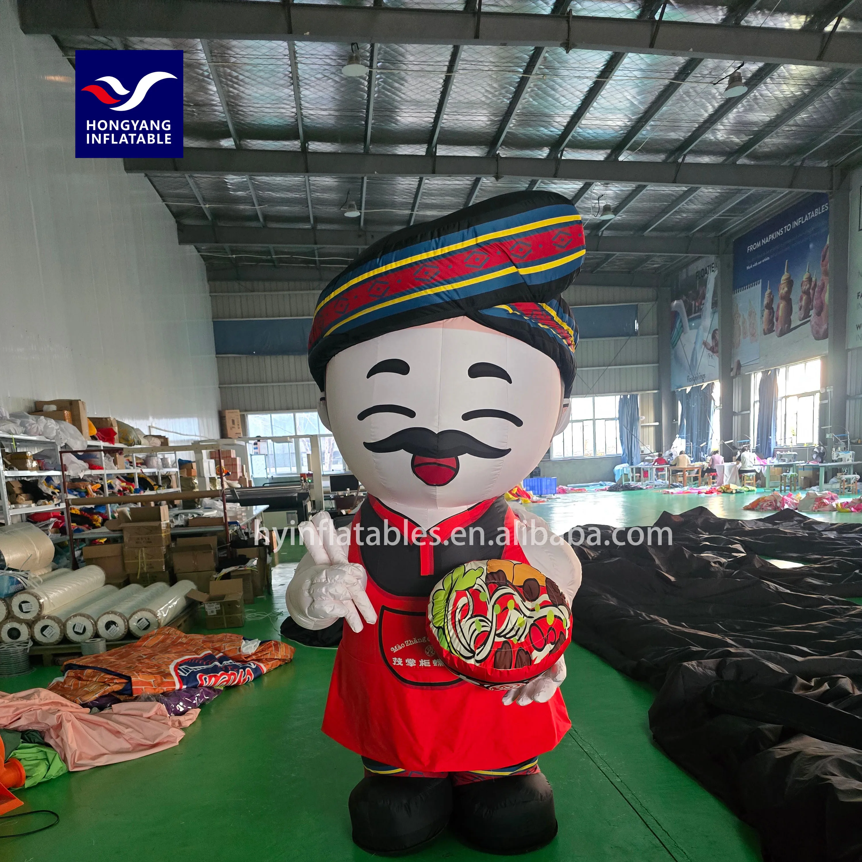 Inflatable Mold Parade Cartoon Model Clothing Suit Inflatable Noodle ...