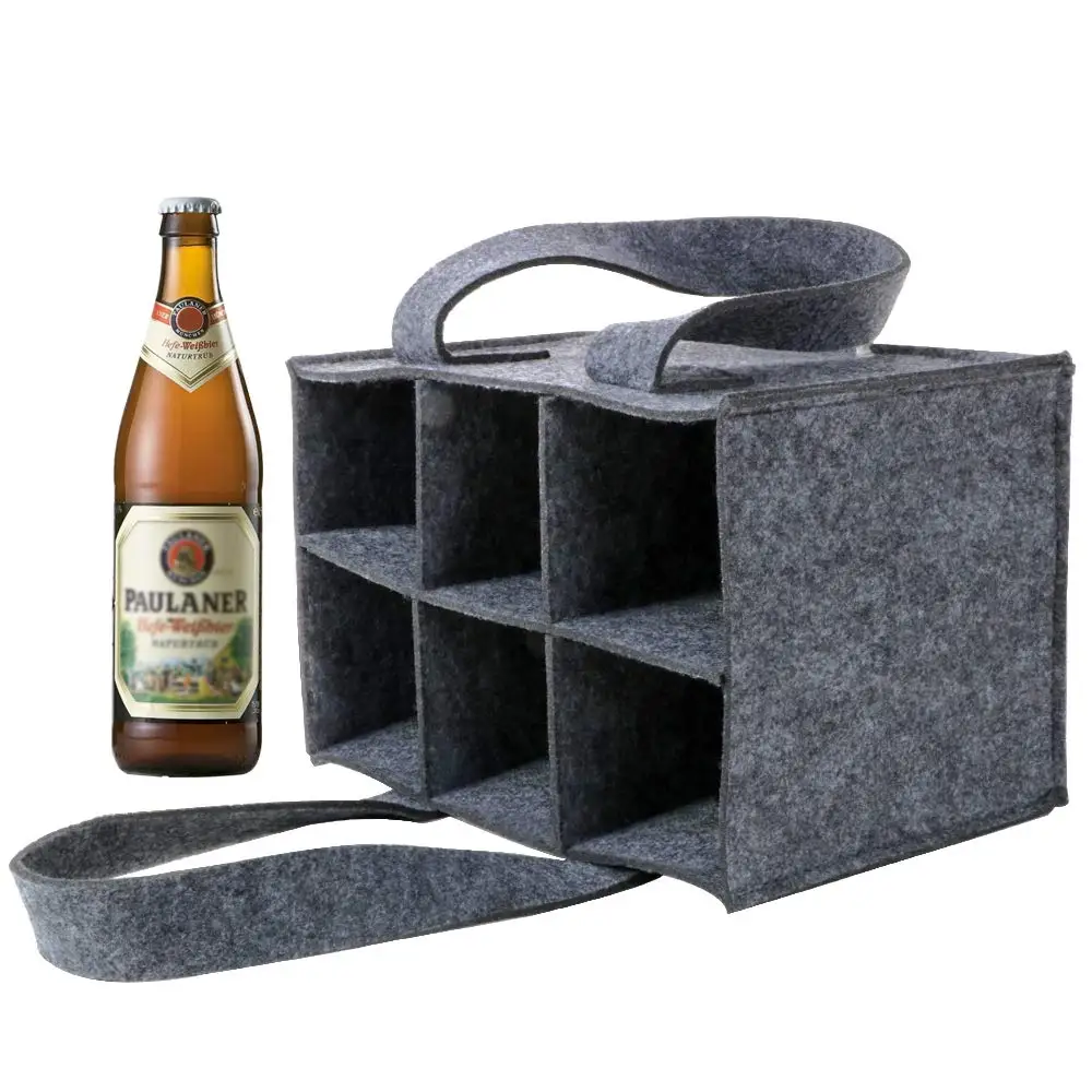 Removable Compartments Handbag - Perfect for 6 Beer Bottles