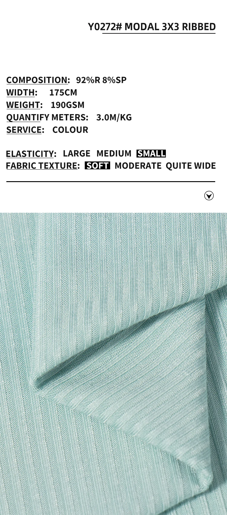 90% Rayon 10% Spandex 3x3 Ribbed Cut Artificial Cotton Frame Flat ...