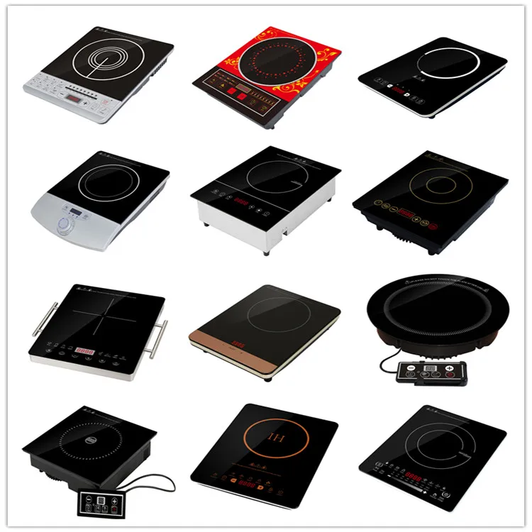 Professional Supply Black Crystal Glass Solar Induction Cooker Made In ...