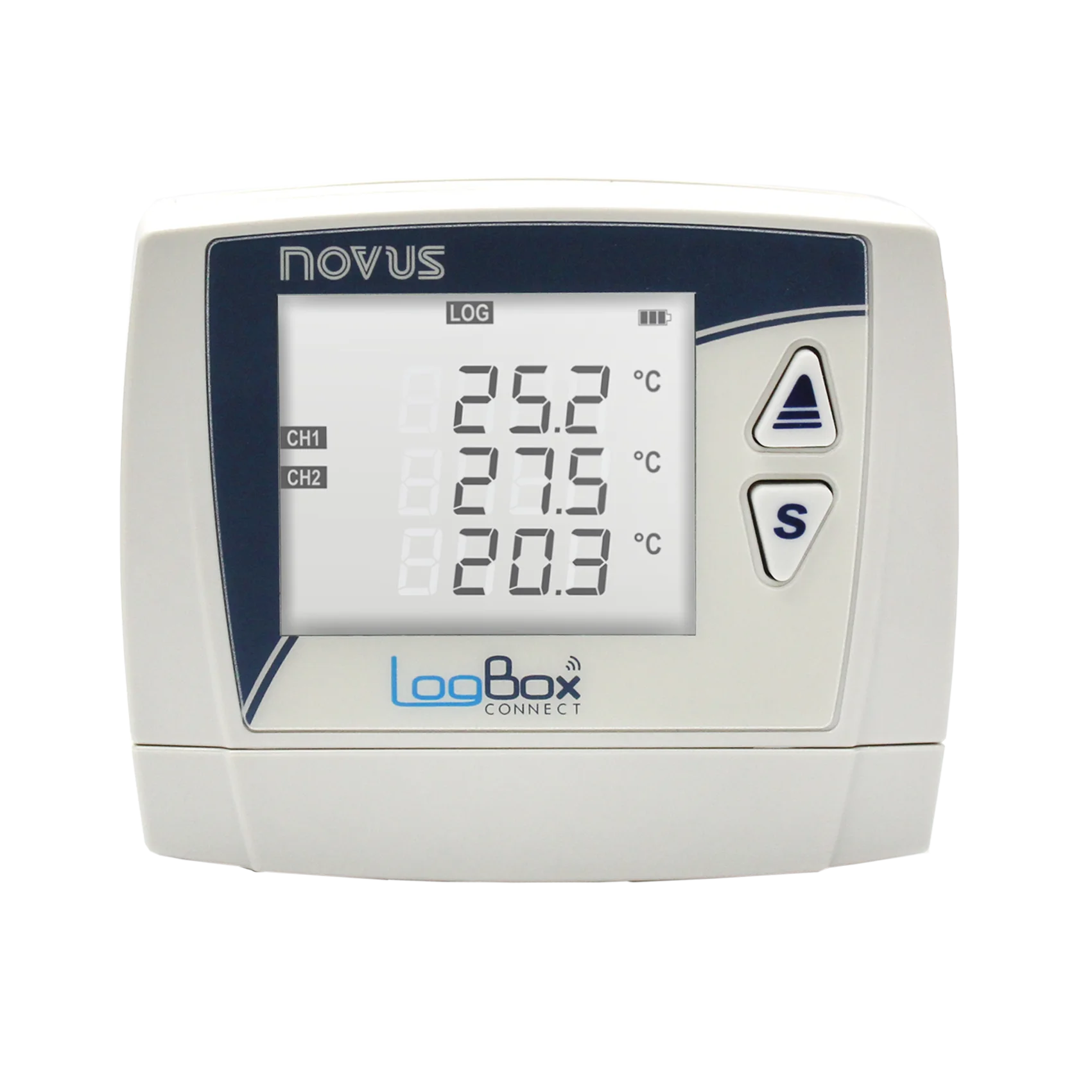 Logbox Connect Wi-fi Data Logger,3 Analog + 1 Digital Inputs,140k Loggings + Temperature ...