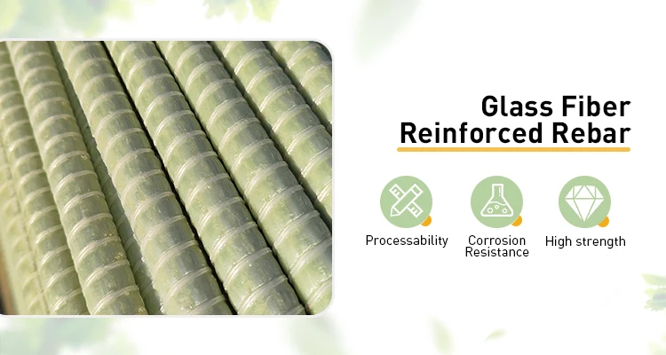 Su-professional Frp Fibreglass Rebar With Fibreglass Rebar Frp Glass ...