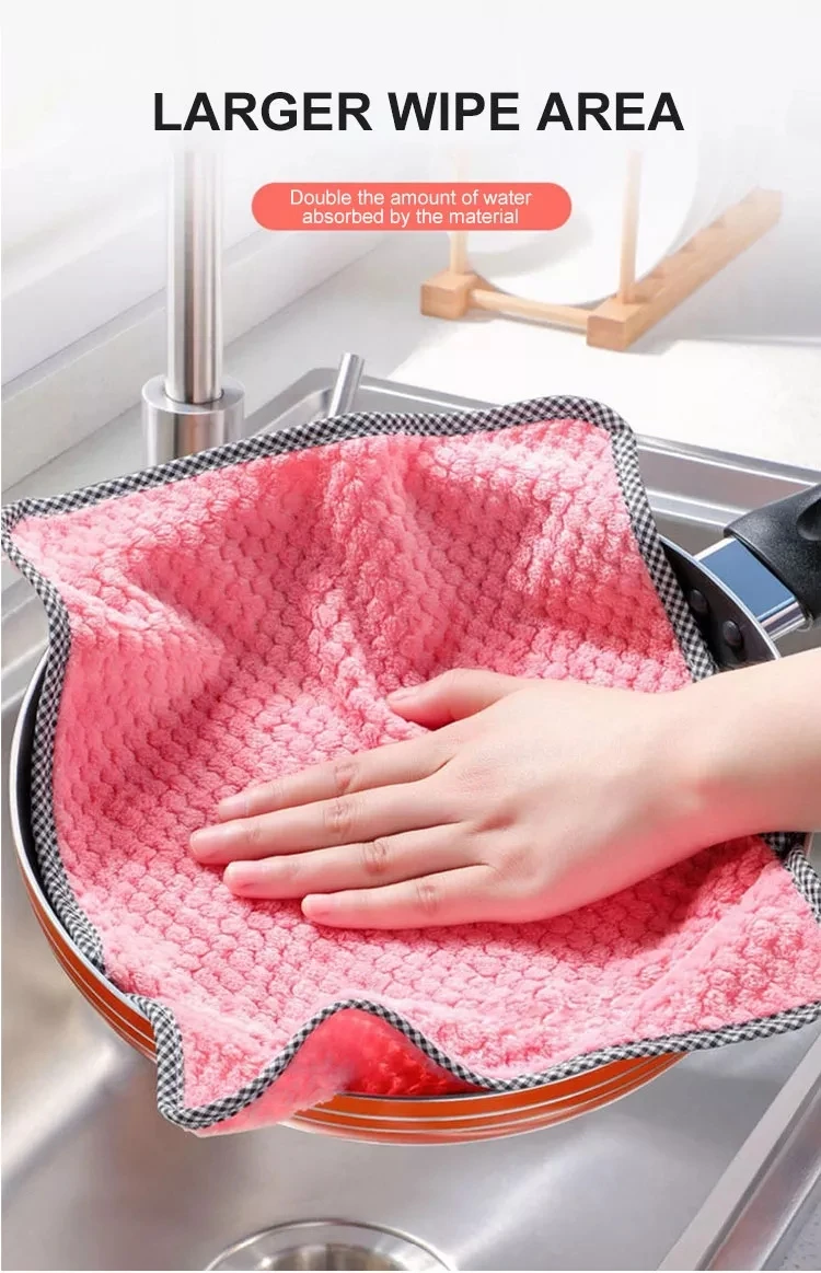 Polyester Cleaning Cloth Polishing Car Microfiber Cloth Car Kitchen ...