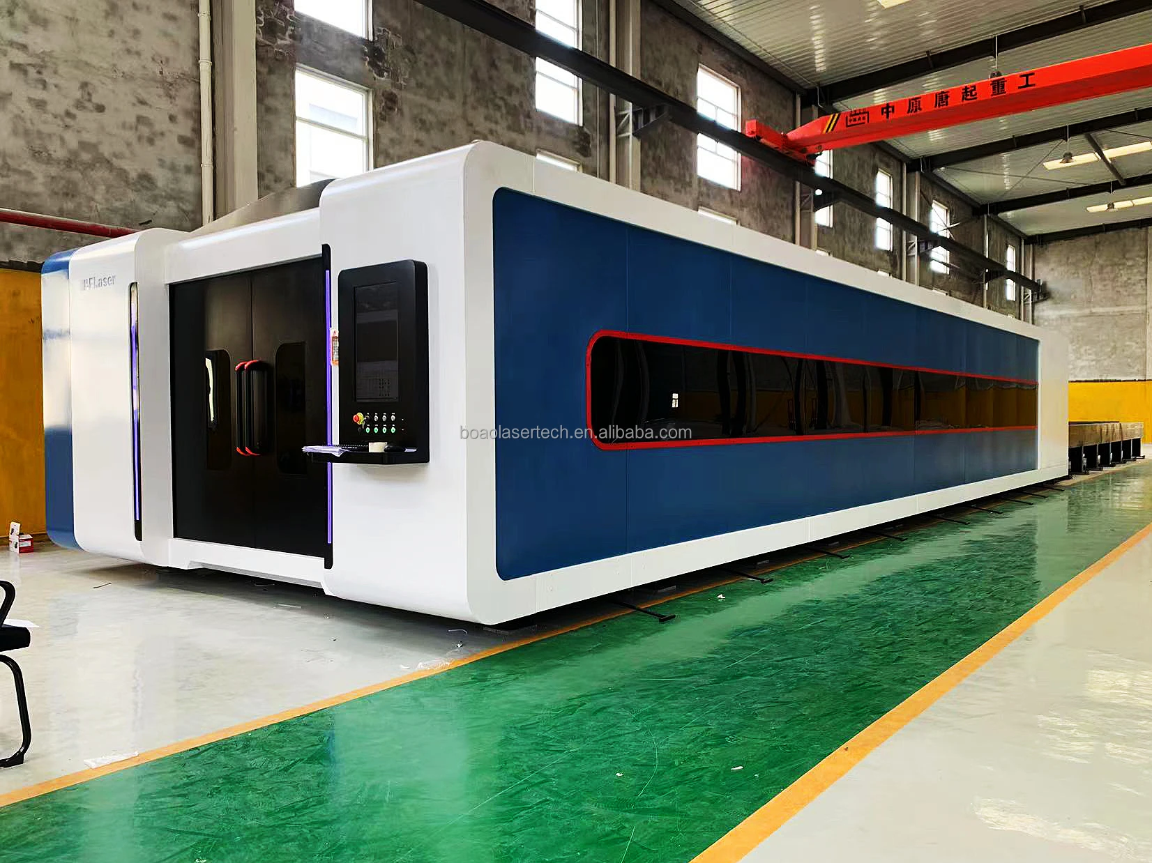 Industrial Full Covered Laser Cutter 3kw 6kw 8kw Low Carbon Steel Metal ...