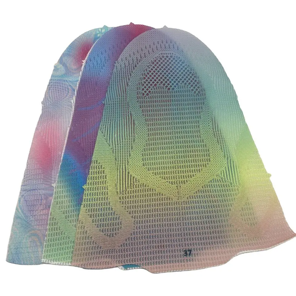 2023 Fashion Men Women 5d 4d 3d Print Knit Woven Vamp Mesh Sport Shoe ...