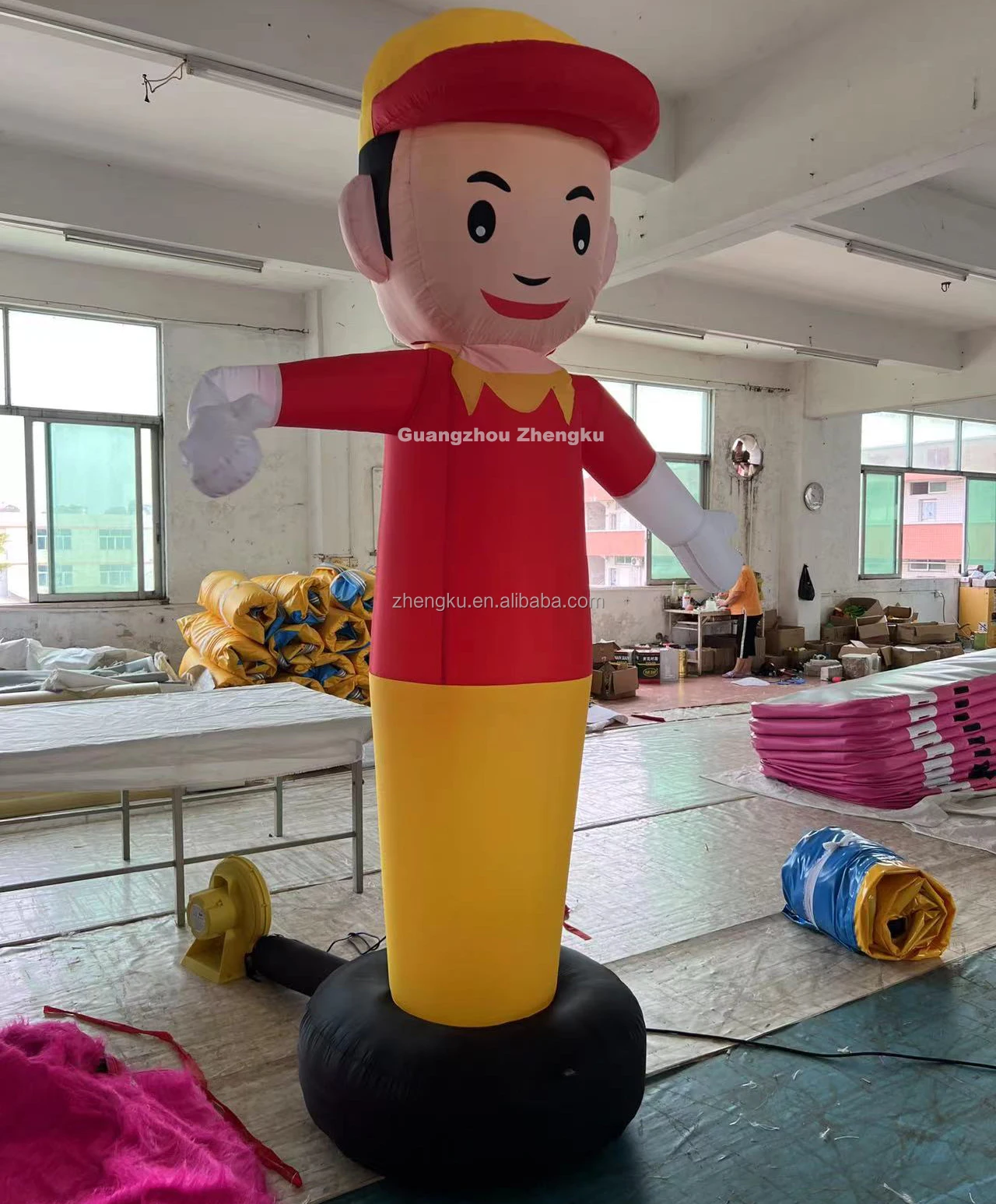 Guangzhou Zhengku Advertising Inflatable Cartoon Chef Air Dancer Single ...