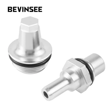 Bevinsee N54 Engine Pcv Valve Screw-on Cap For Bmw 135i 335i 535i 740i ...