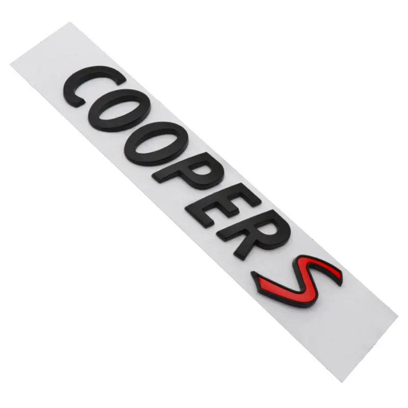 For Bmw Mini Cooper Coopers Logo Modified General Accessories Tail ...