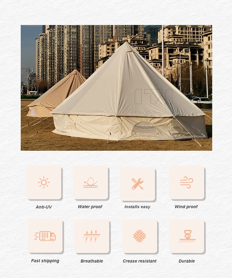 Glamping Tents Teepee Yurt Small For-event Modular High Quality Canopy ...