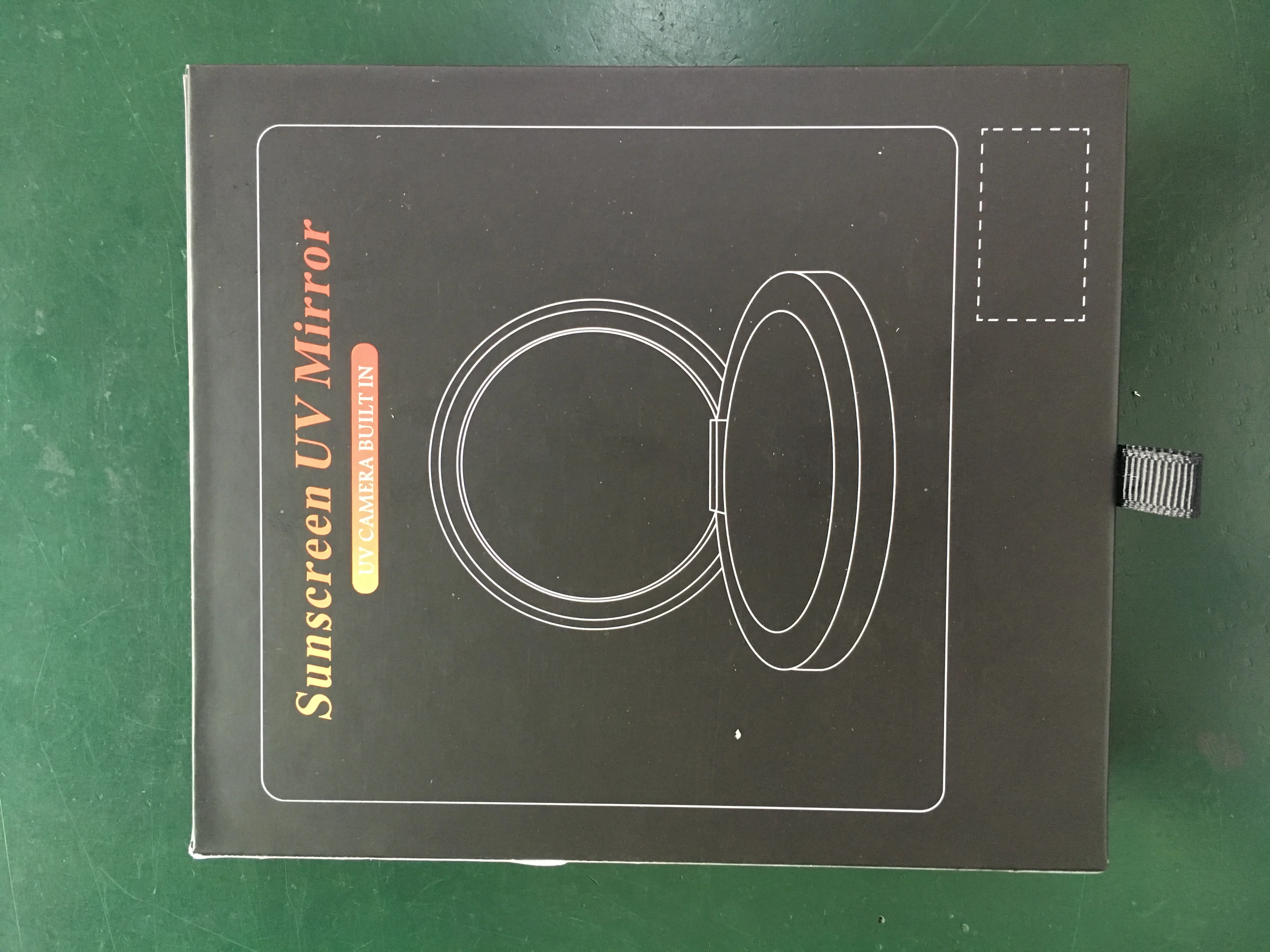 Magic Compact Uv Face Scanner Camera Sunscreen Hand Mirror For ...