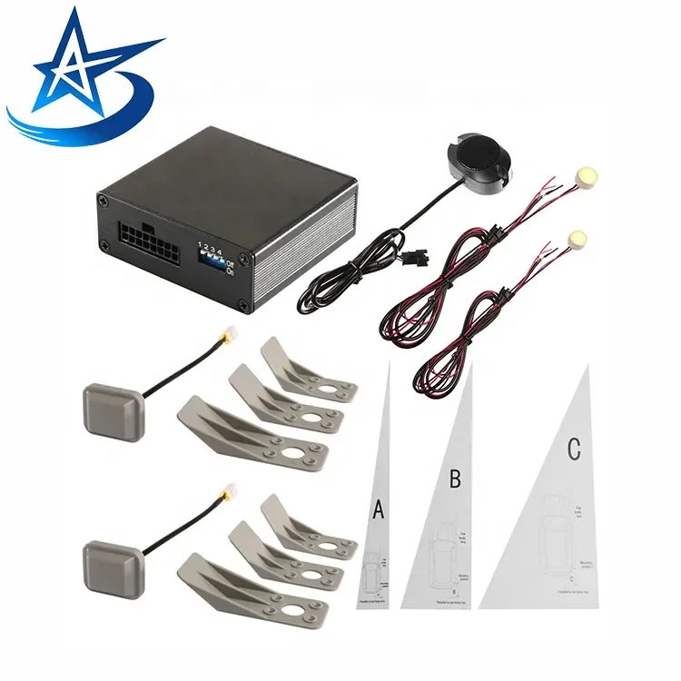 12v 24v Van Truck Trailer Rear Parking Sensor Kits Backup Sensor System ...