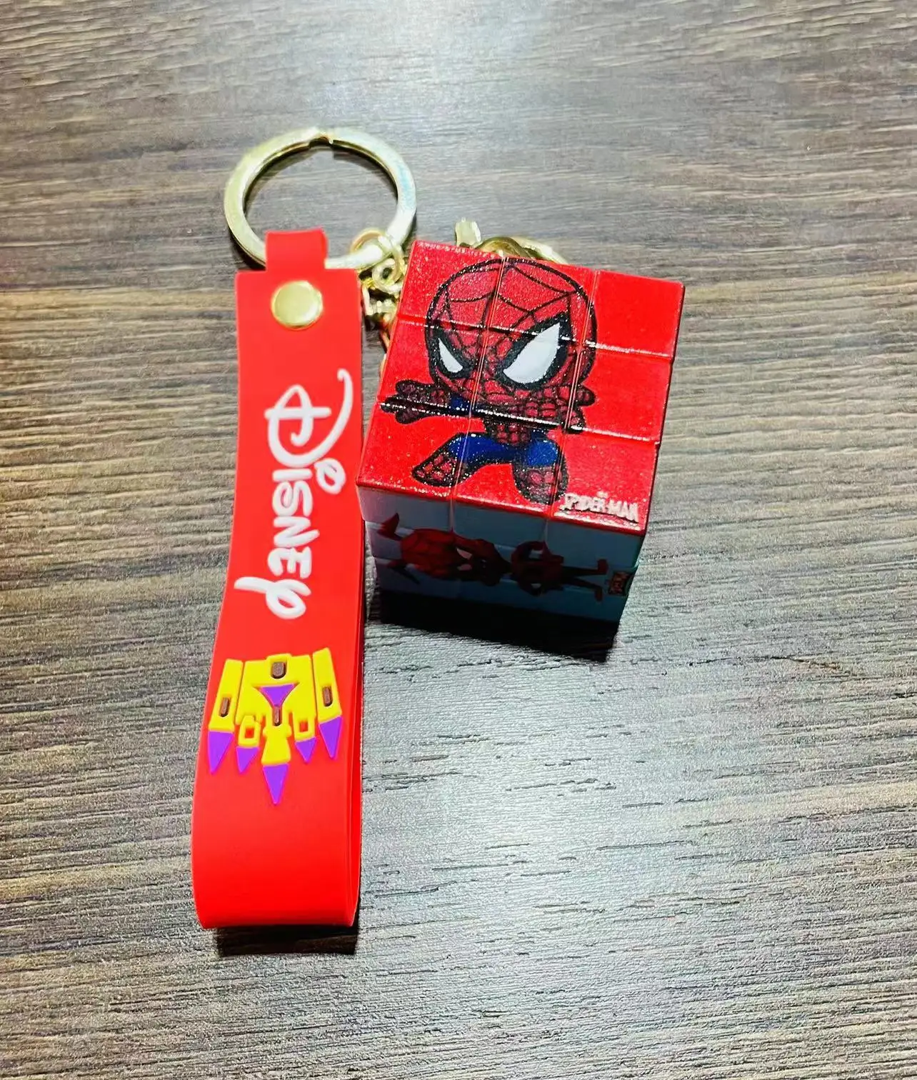 Rubiks Cube B Custom 3d Anime Keychain Silicone Plastic Rubber Pvc ...