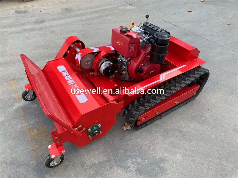Fully Automatic Remote Control Intelligent Crawler Orchard Grass Smart ...