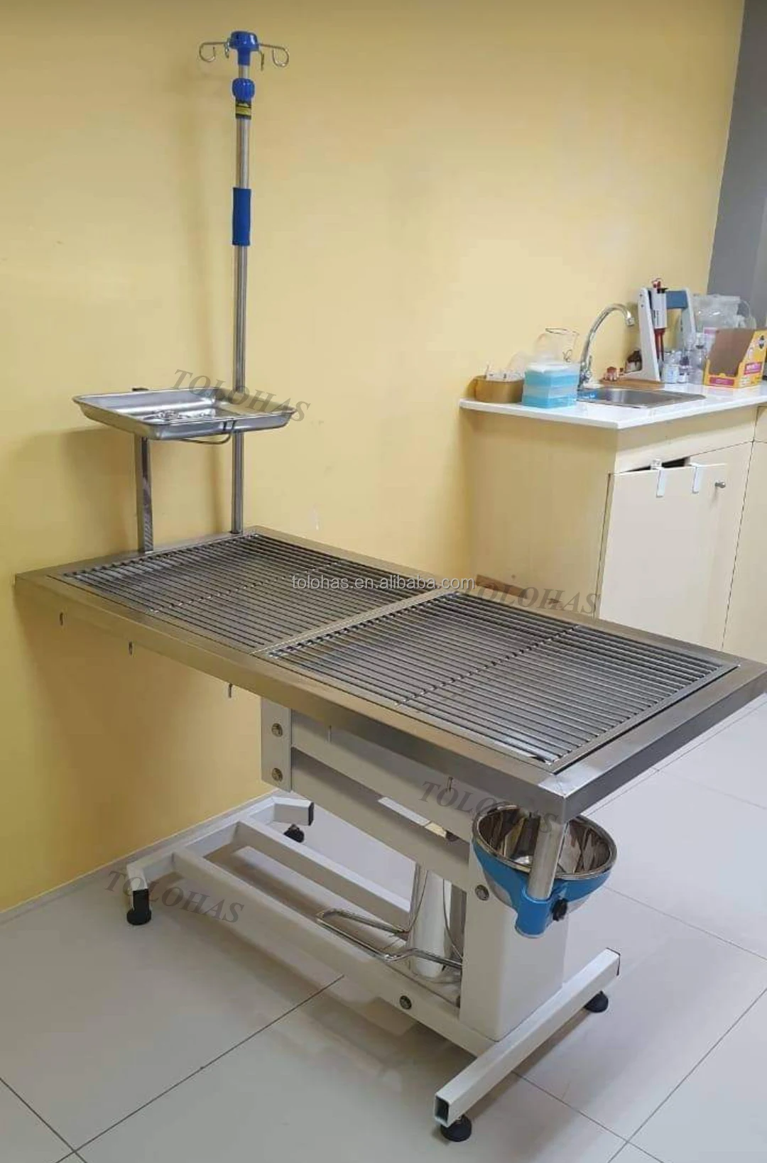 LHST606 Vet Operating Table - Durable 304 Stainless Steel