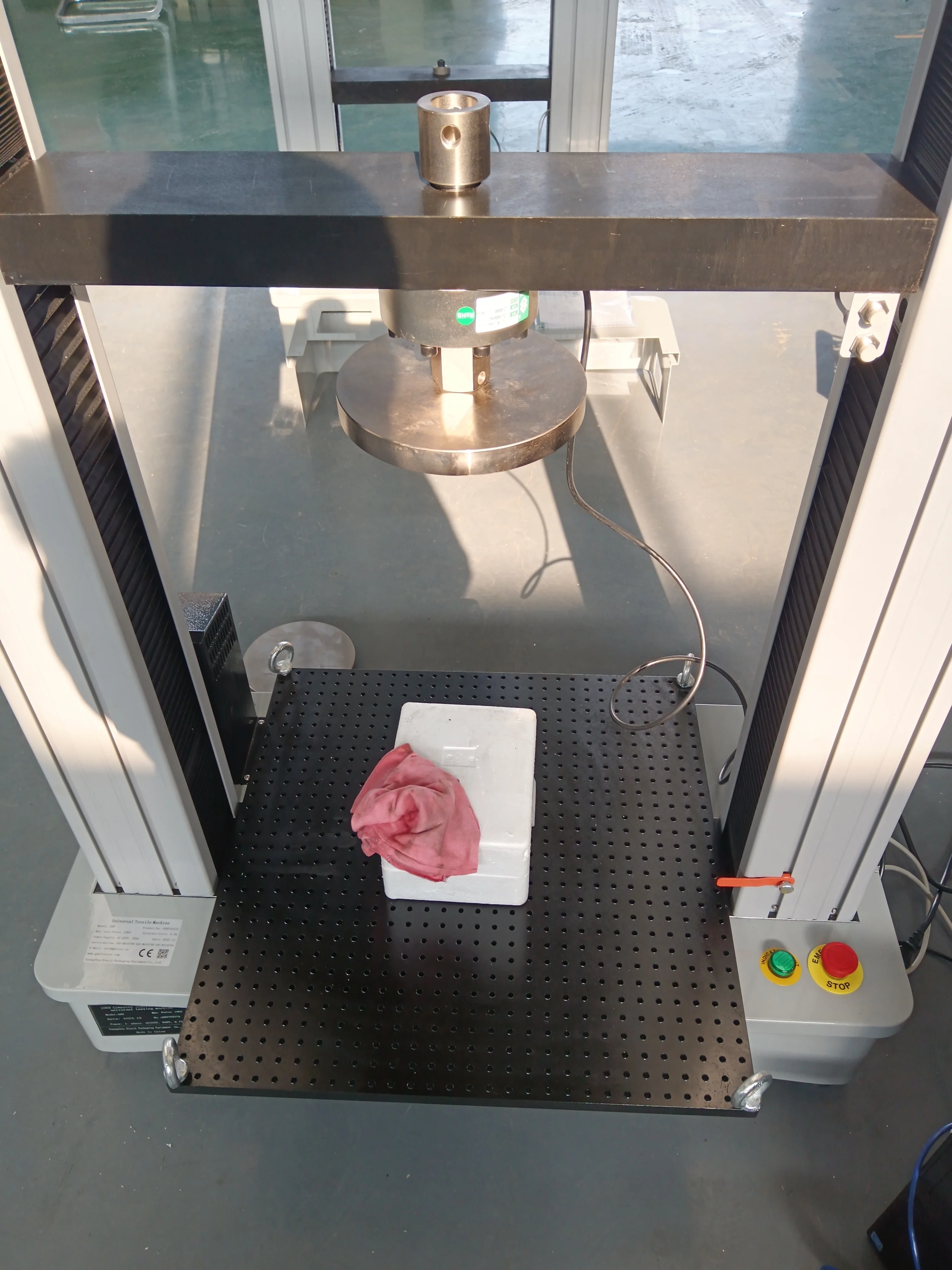 Iso 1798 10kn Computer Automatic Loading Foam Sponge Tensile Breaking ...