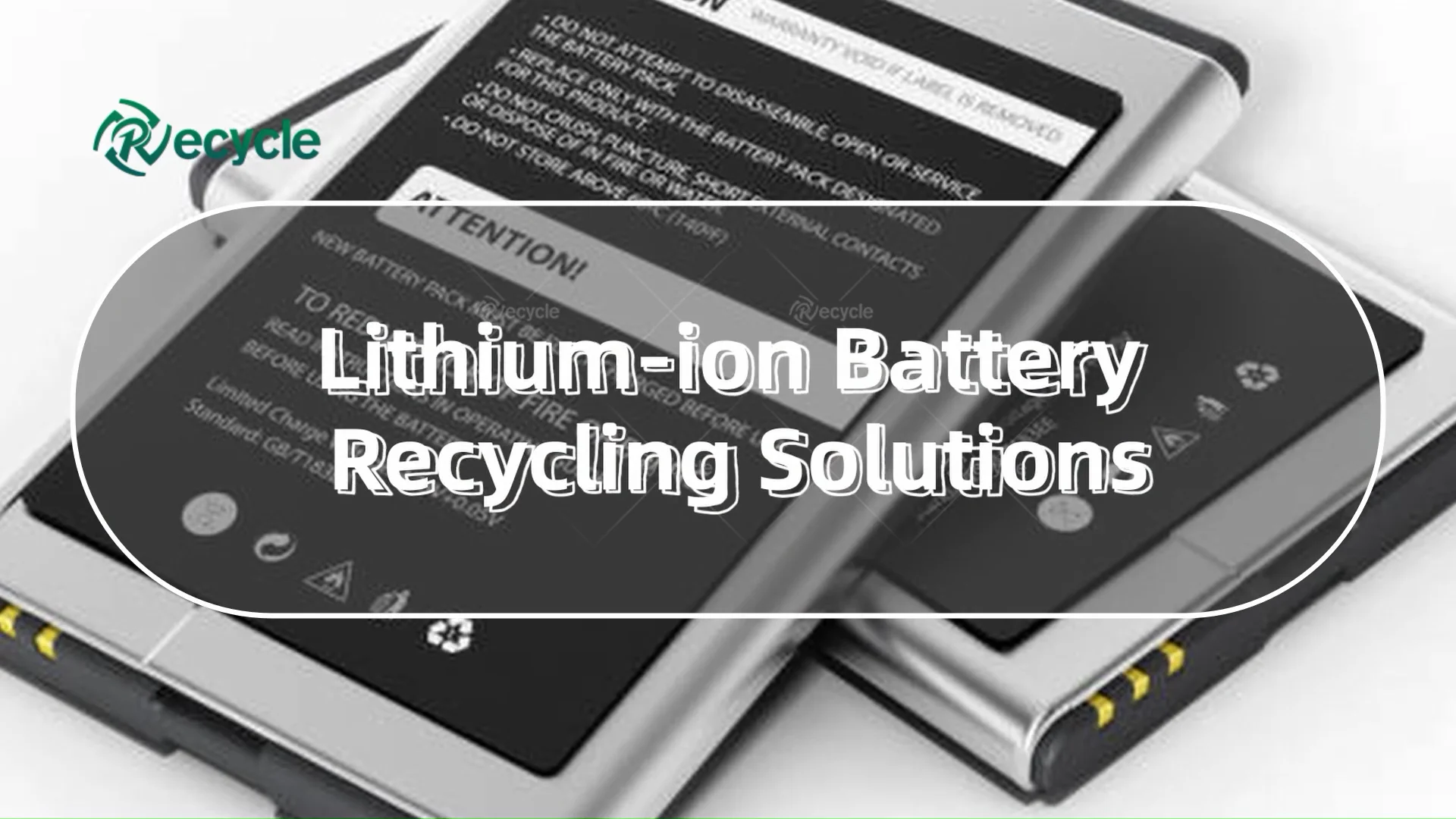 Used Lithium Ion Battery Scrap Recycling Plant Ev Car Battery Reovery ...