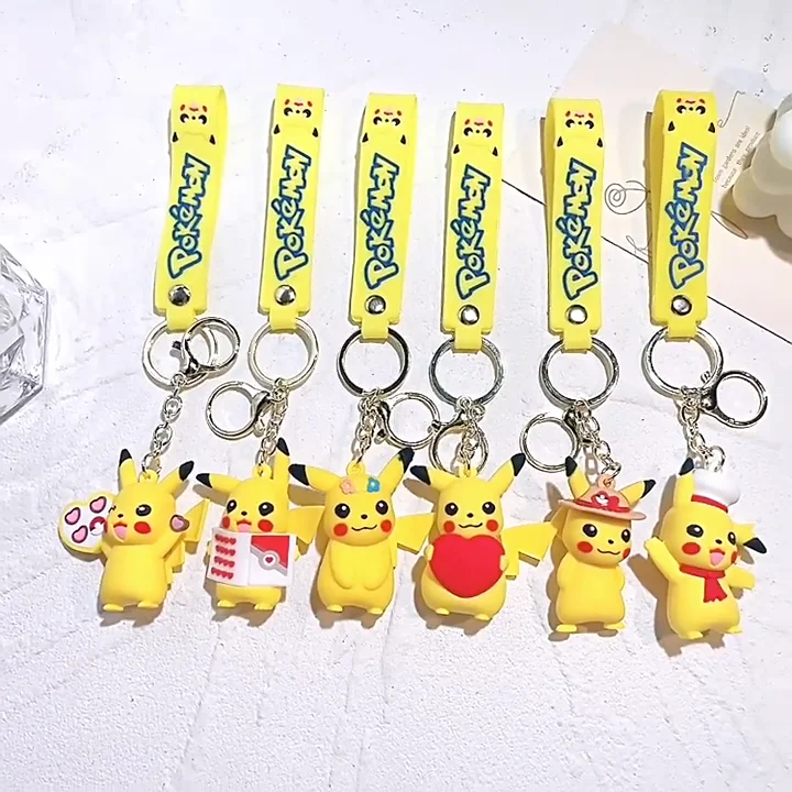 Manufacturer 3d Pvc Plastic Kids Cute Cartoon Designer Car Anime Key ...