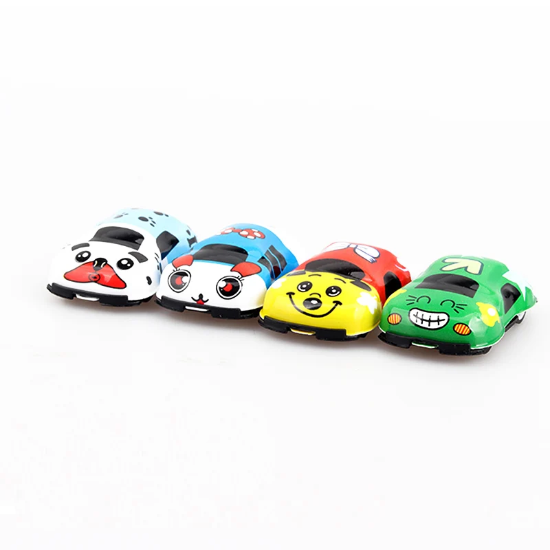 Popular Cartoon Pull Back Toy Car Plastic Spring Power Catapult Toys ...