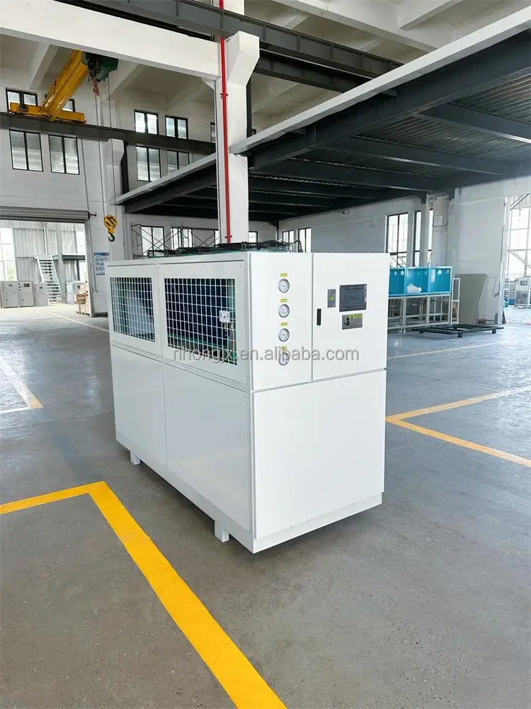 R454b/r32 New Refrigerant 20hp Industrial Air Cooled Water Chiller For ...