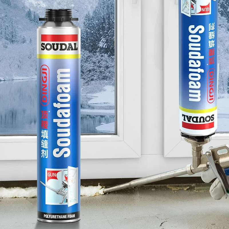 Hot Sale 750ml Expanding Foam Polyurethane Pu Foam For Window And Door ...