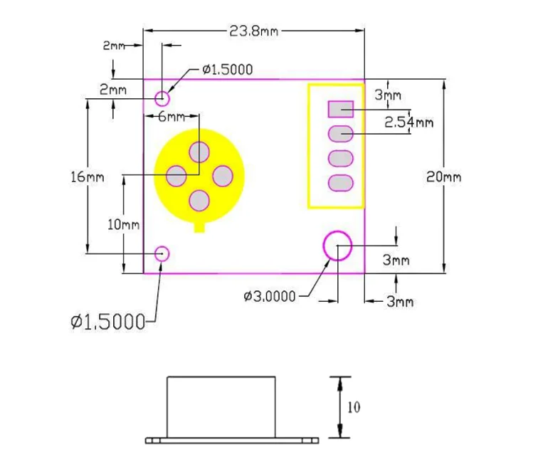 JW01 TVOC Sensor - Reliable Air Pollution Detection Module