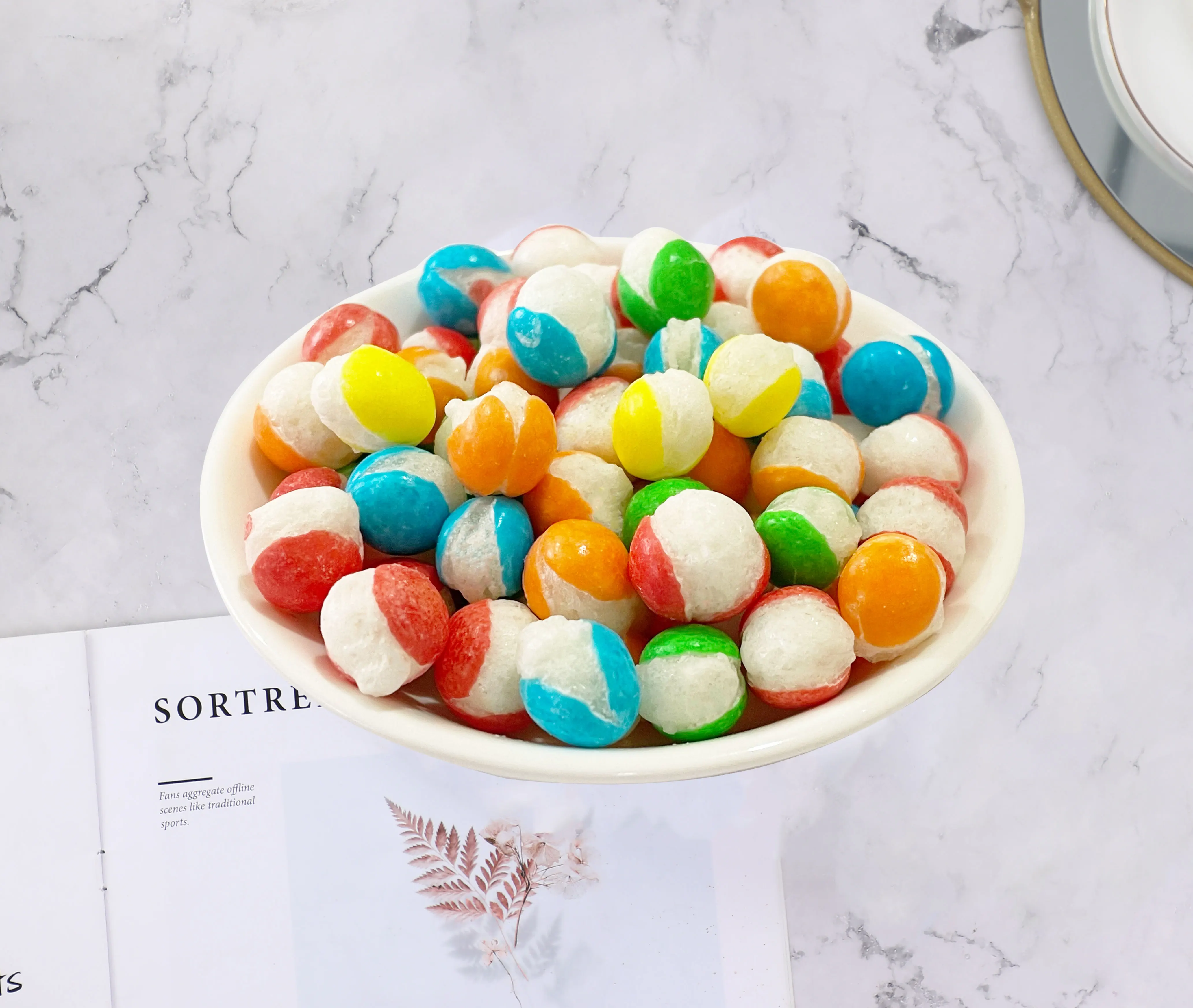 ORY 1kg Rainbow Freeze Dry Candy - Promotes Digestion