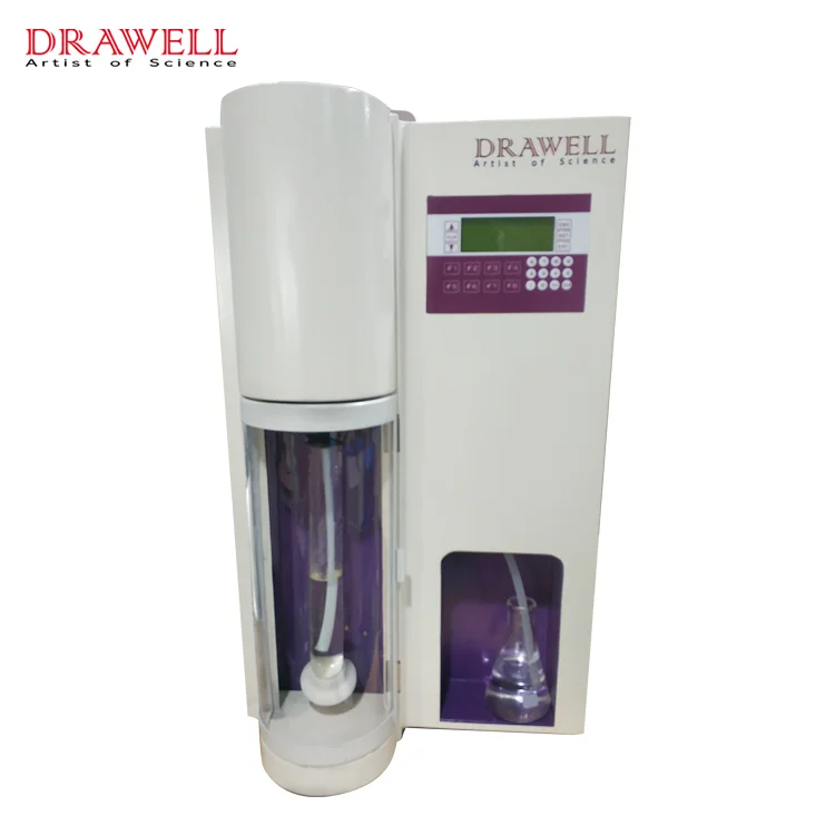 China Kjeldahl Nitrogen Analyzer Distillation Unit Crude Protein Tester ...