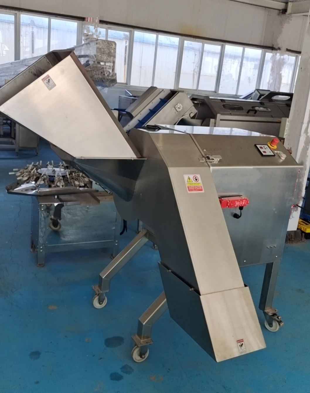 High Quality Vegetables Fruit Papaya Dicing Machine Wave Fries Chip ...