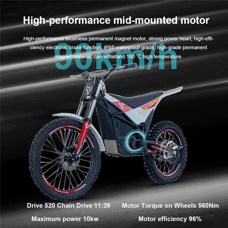 2024wholesale Eec Electric Motorcycle Power Cr-mo Steel Frame 16kw ...