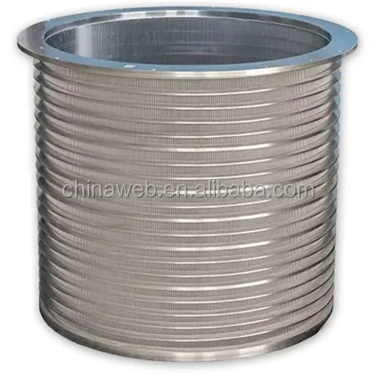 V-shaped Profile Wire Screen For Paper Processing - Buy V-shaped ...