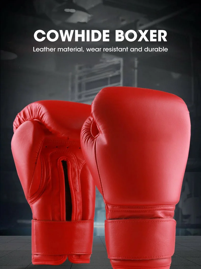 Savior Leather Boxing Gloves - 12 Oz Heavy Bag Punching