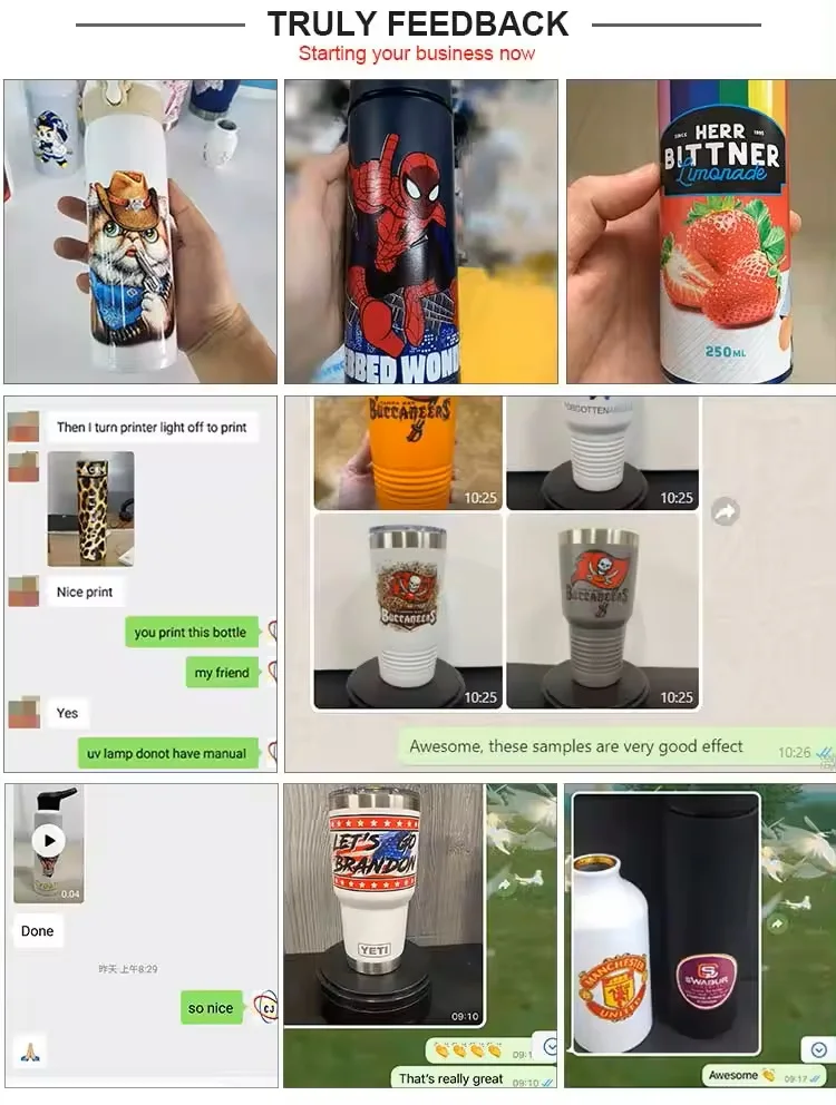 360 Degree Bottle Jar Printing Machine Printer For Tube Glass Water ...