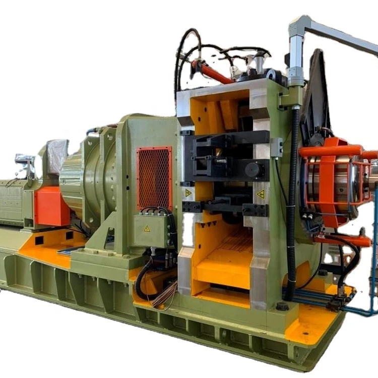 Complete set of continuous extruding equipment for copper busbar ...