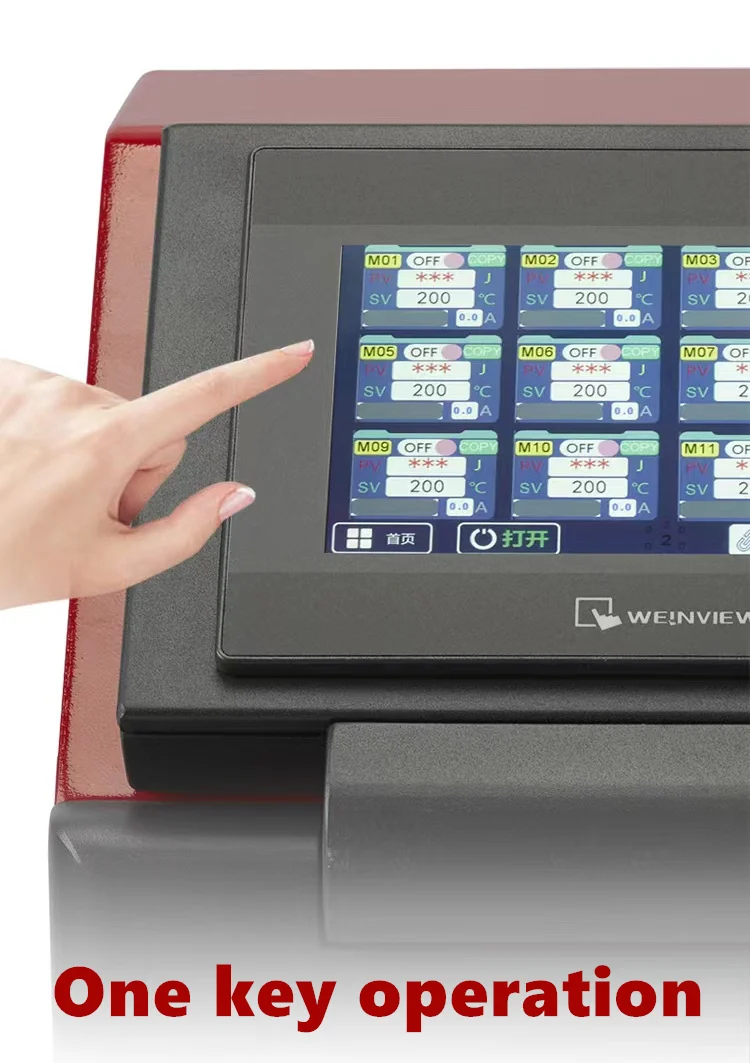 Plastic Industry China Integrated Controller Box Hot Runner Touch ...