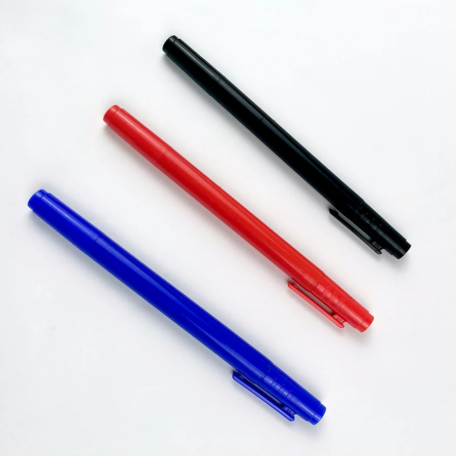 Double Colors Dual Tips Stamp Pens With Fineliner Tips - Buy Stamp Pens ...