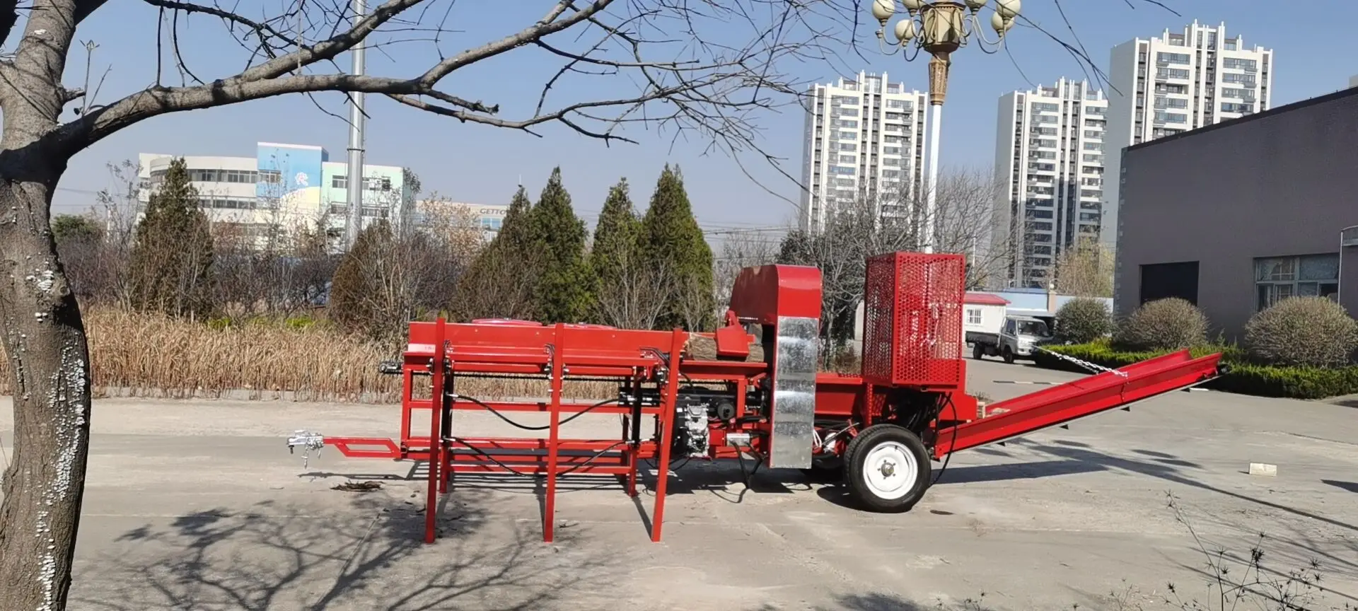 50T Wood Processor - Efficient Firewood Processing