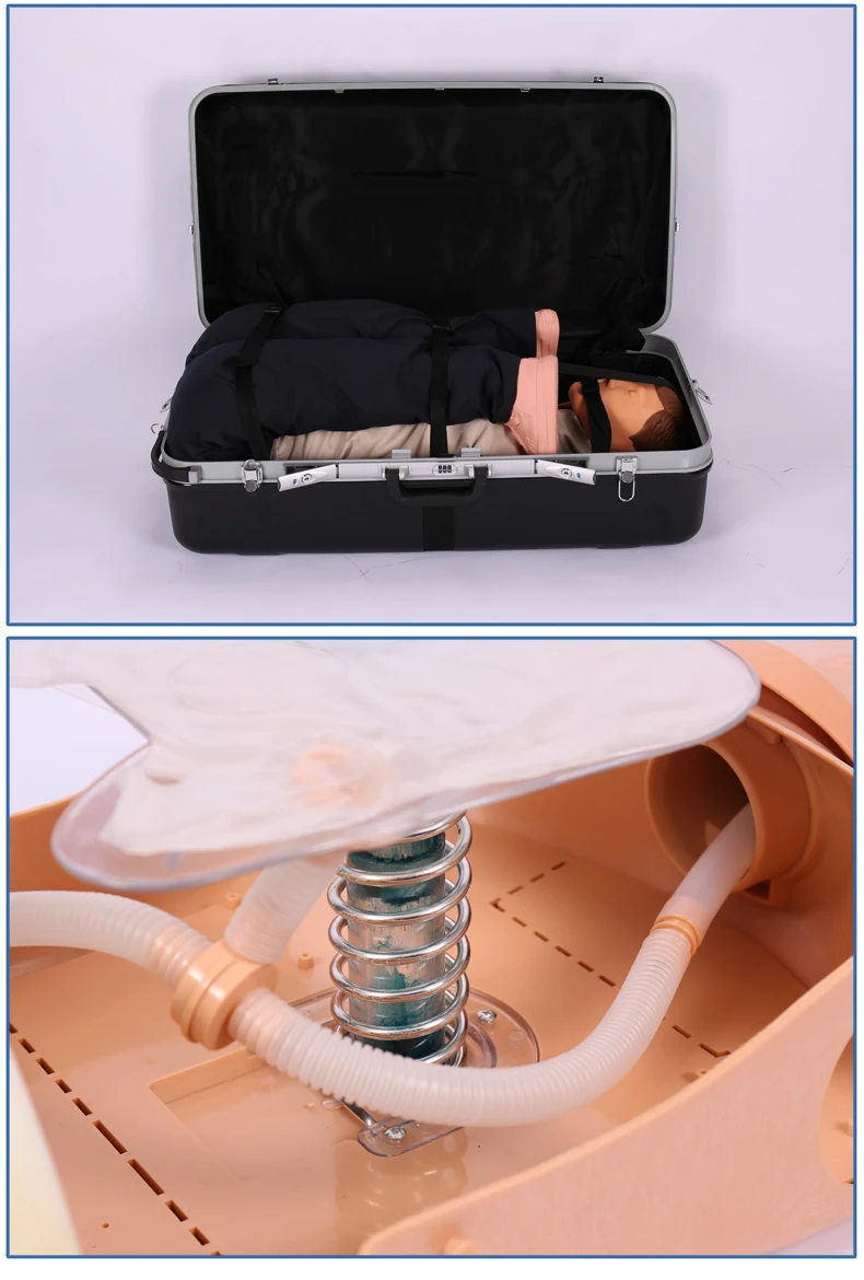 Full Body Cardiopulmonary Resuscitation Simulation Training Model Life ...