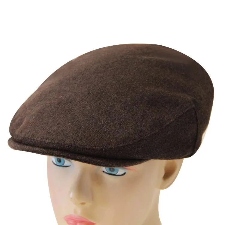 Newsboy Hat Caps Men's Peaked Newsboy Cap Summer Unisex Wool Linen Hemp ...