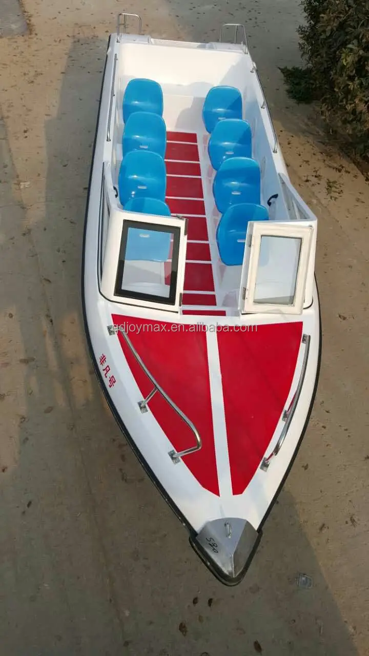 Glass Fiber Reinforced Plastic Sports Boat Entertainment Speedboats ...