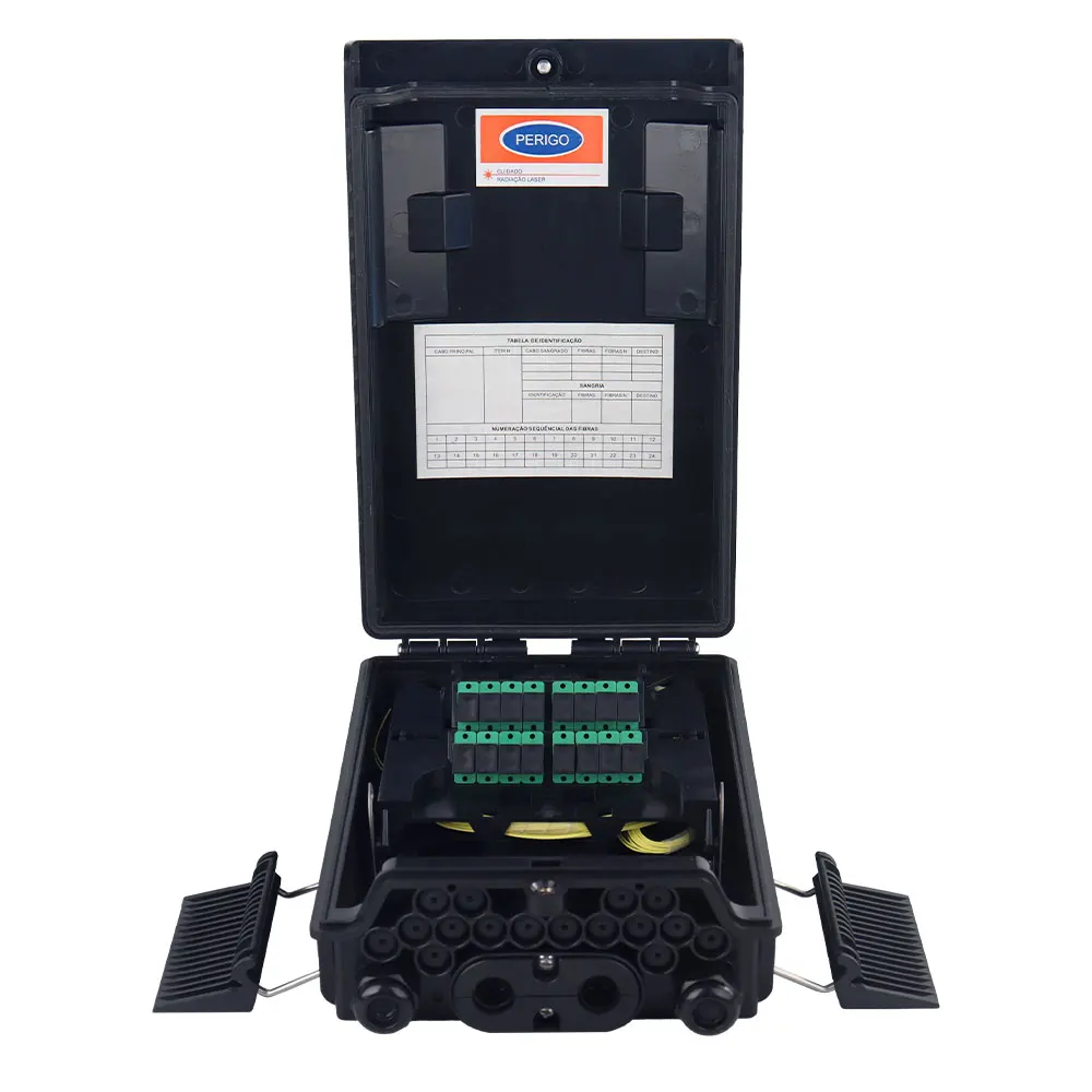 Ftth Fiber Optic 1x16 Nap Boxes Available For Fiber Splitting Splicing ...