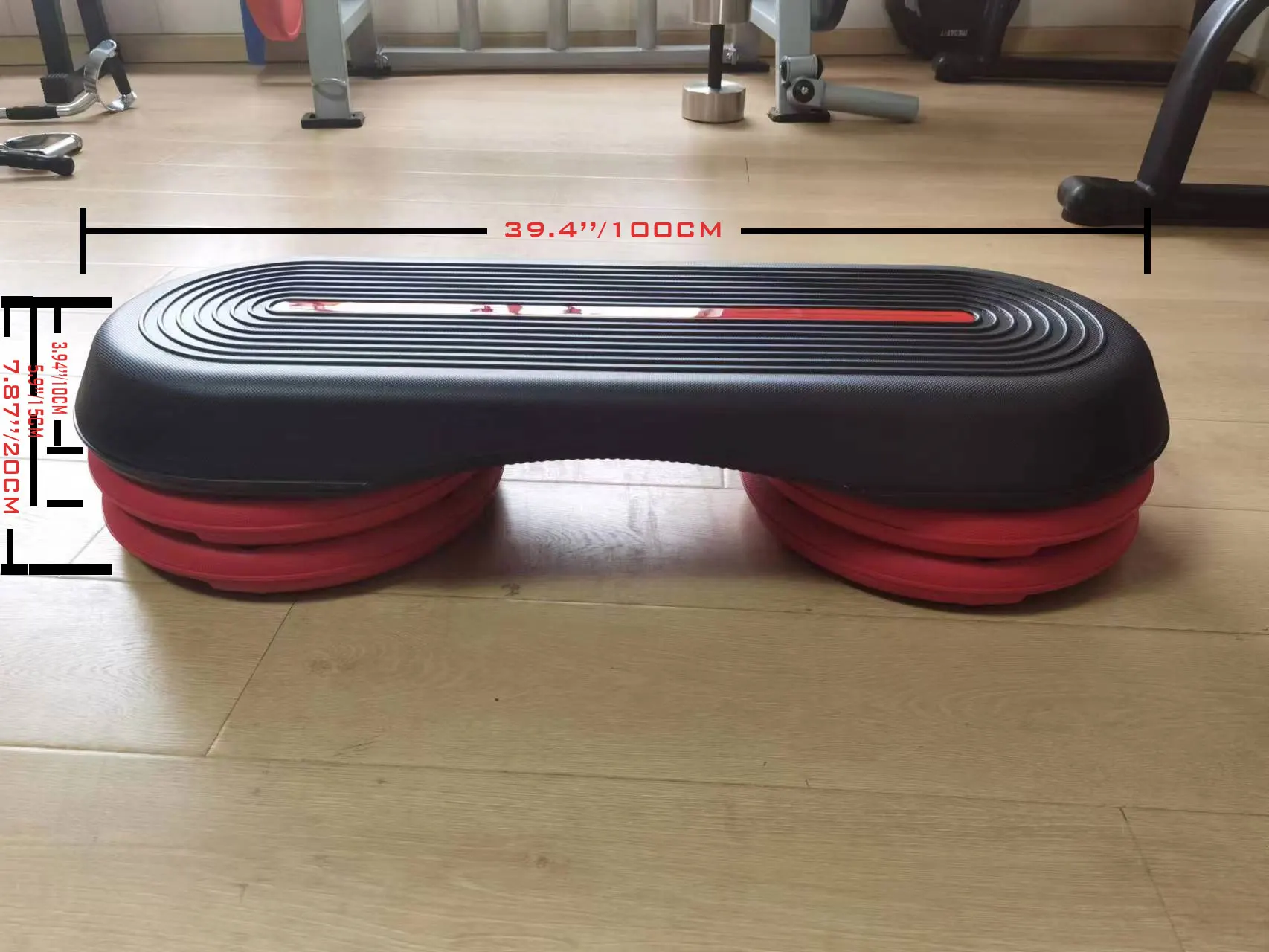 Fitness Equipment Steppers 3 Levels Adjustable Aerobic Step Platform ...