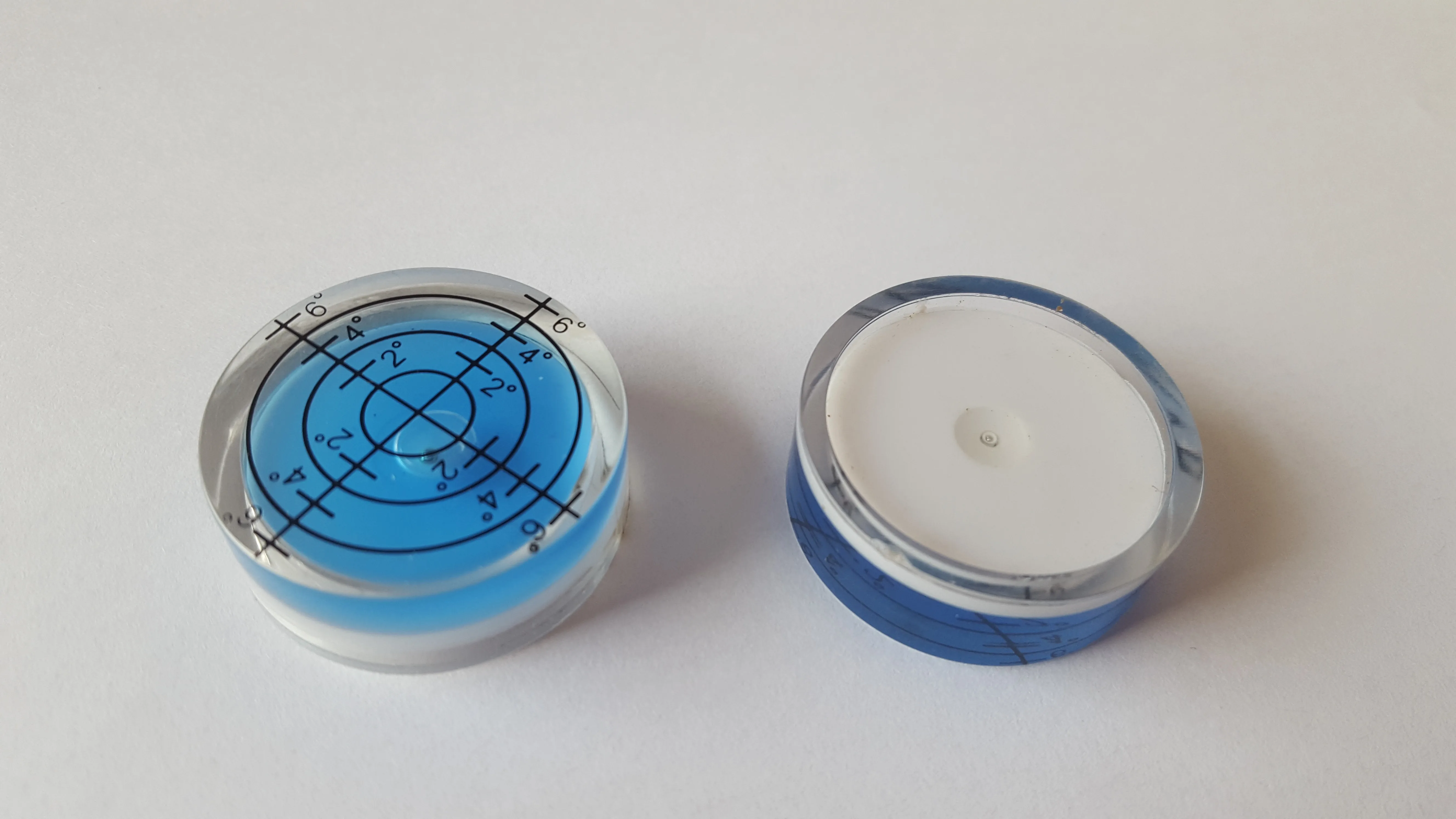 Hand Tool Parts Plastic Bubble Spirit Level Bullseye Round Level Bubble ...