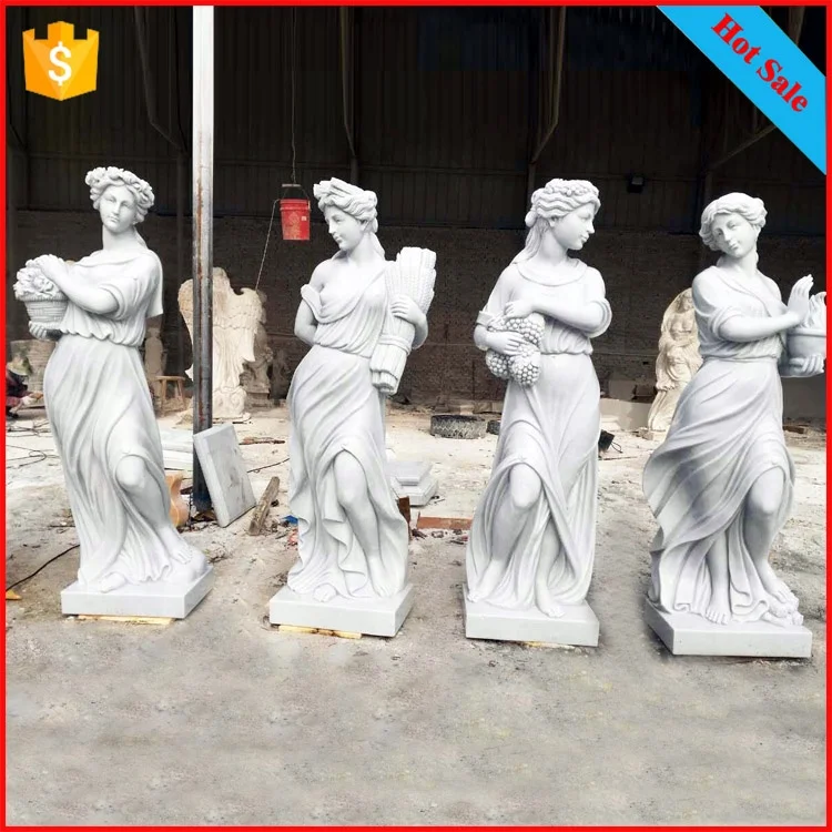 Shop Our Selection of White Marble Statues for Outdoor Decor
