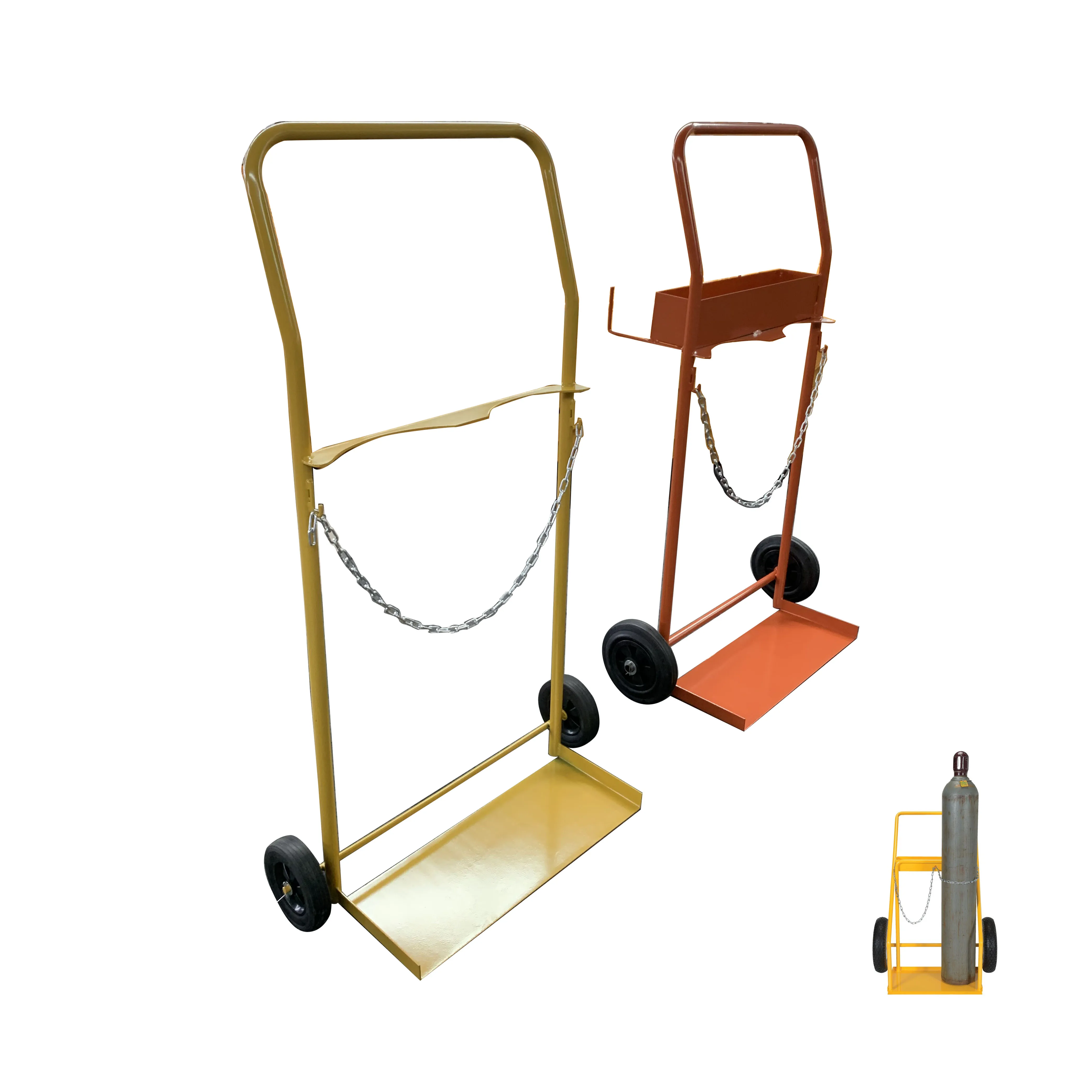 Cylinder Hand Truck Cylinder Trolley Welding Cylinder Carts - Buy ...