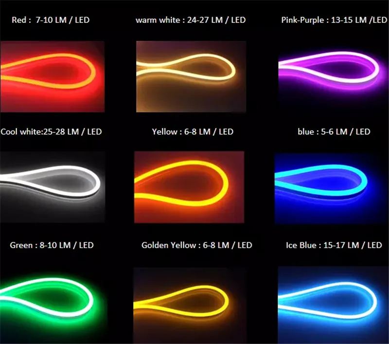 Flexible LED Neon Lights - Brighten Your Space Efficiently