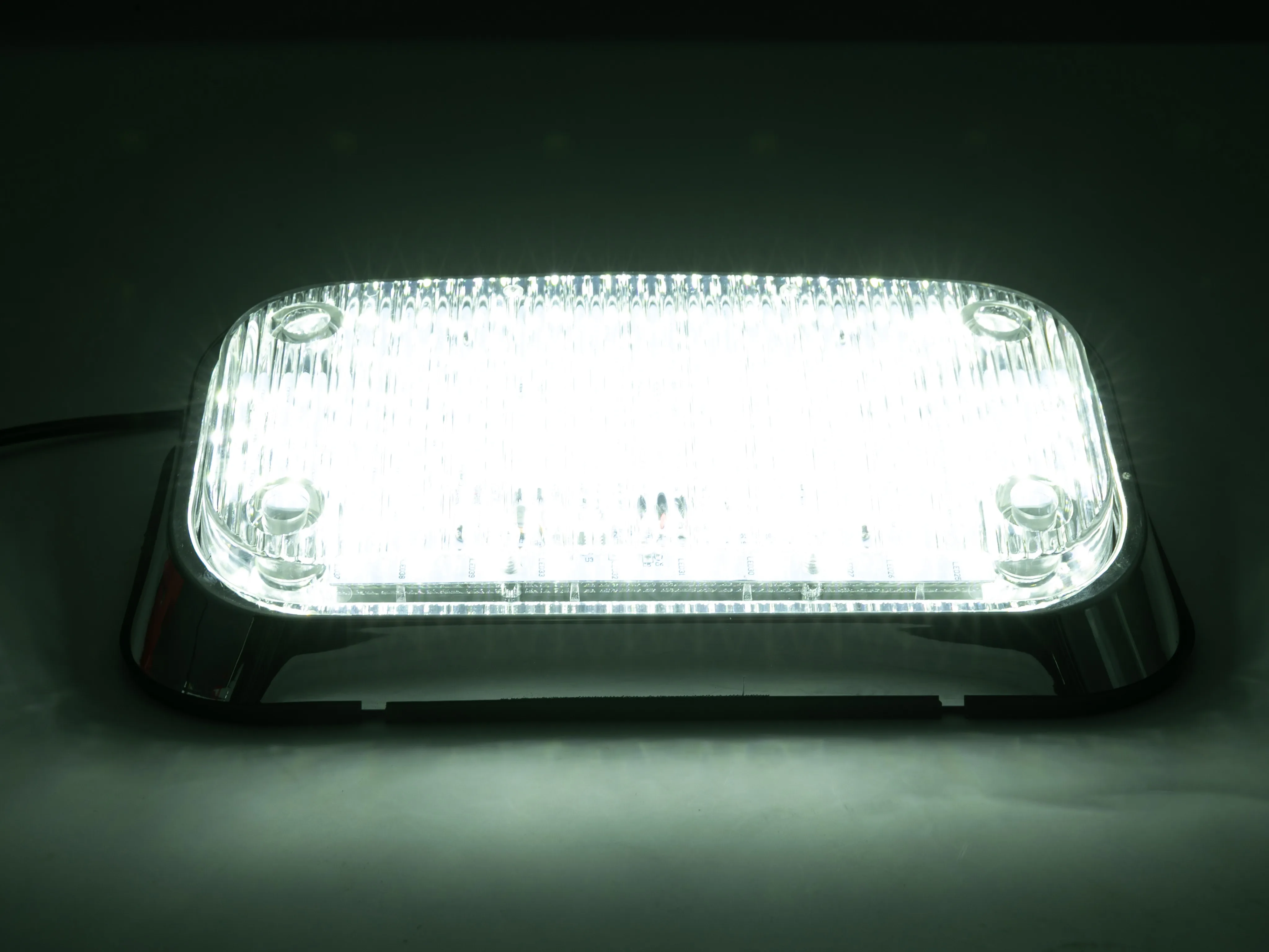 Square Warning Flashing Lights - Ambulance Strobe Markers