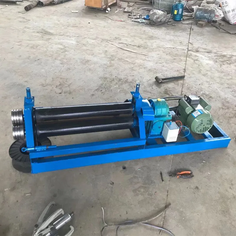 3 Roller Steel Rolling Machine - Manual & Efficient