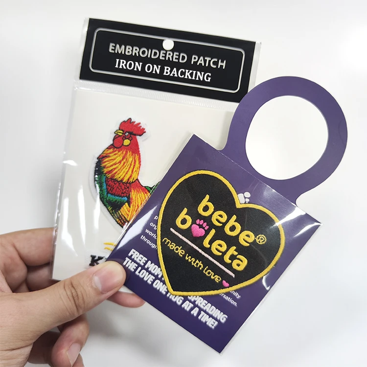 Custom Brand Logo Clothing Cap Patch Iron On Letter Patches Embroidery ...