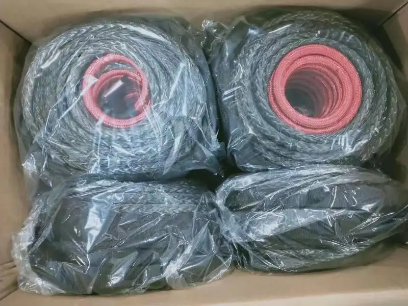 Synthetic 10mm Winch Wire Rope 12 Strands Off Road 4x4 Car Uhmwpe ...