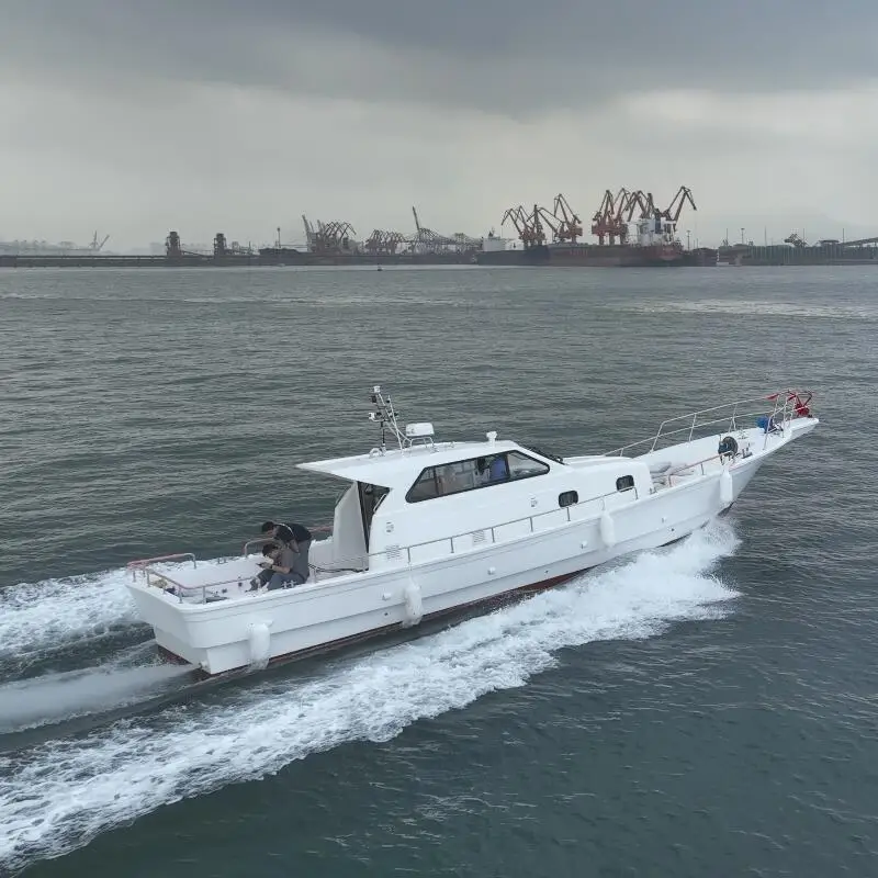 Grandsea 14m Fiberglass Tuna Longline Commercial Fishing Boat for Sale
